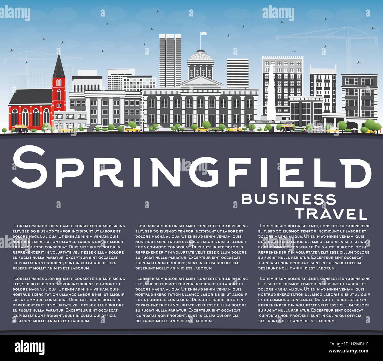 Springfield Illinois Skyline High Resolution Stock Photography and ...