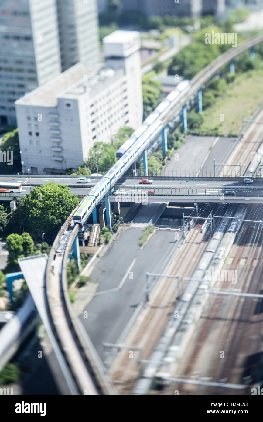 Tokyo monorail not yurikamome hi-res stock photography and images - Alamy