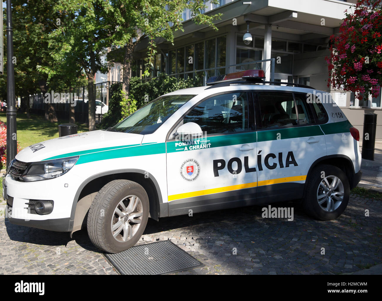 Police Car Slovakia High Resolution Stock Photography and Images - Alamy
