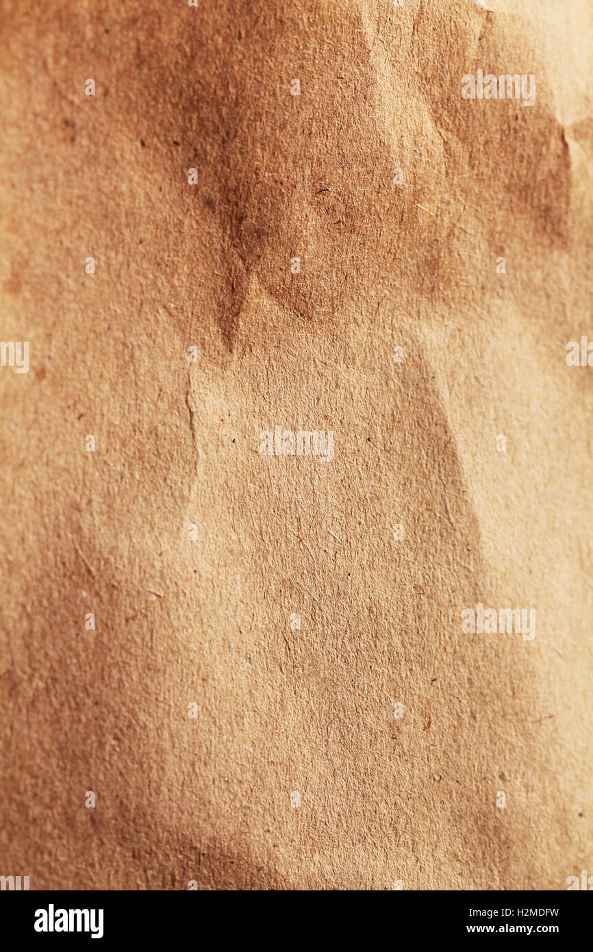 Recycled paper of brown color close up texture Stock Photo - Alamy