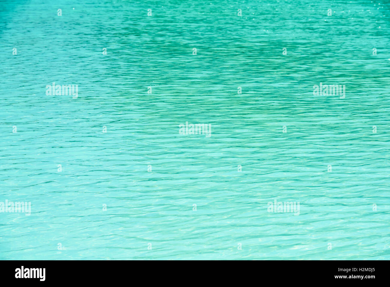 Clear And Calm Blue Ocean Water Stock Photo - Alamy