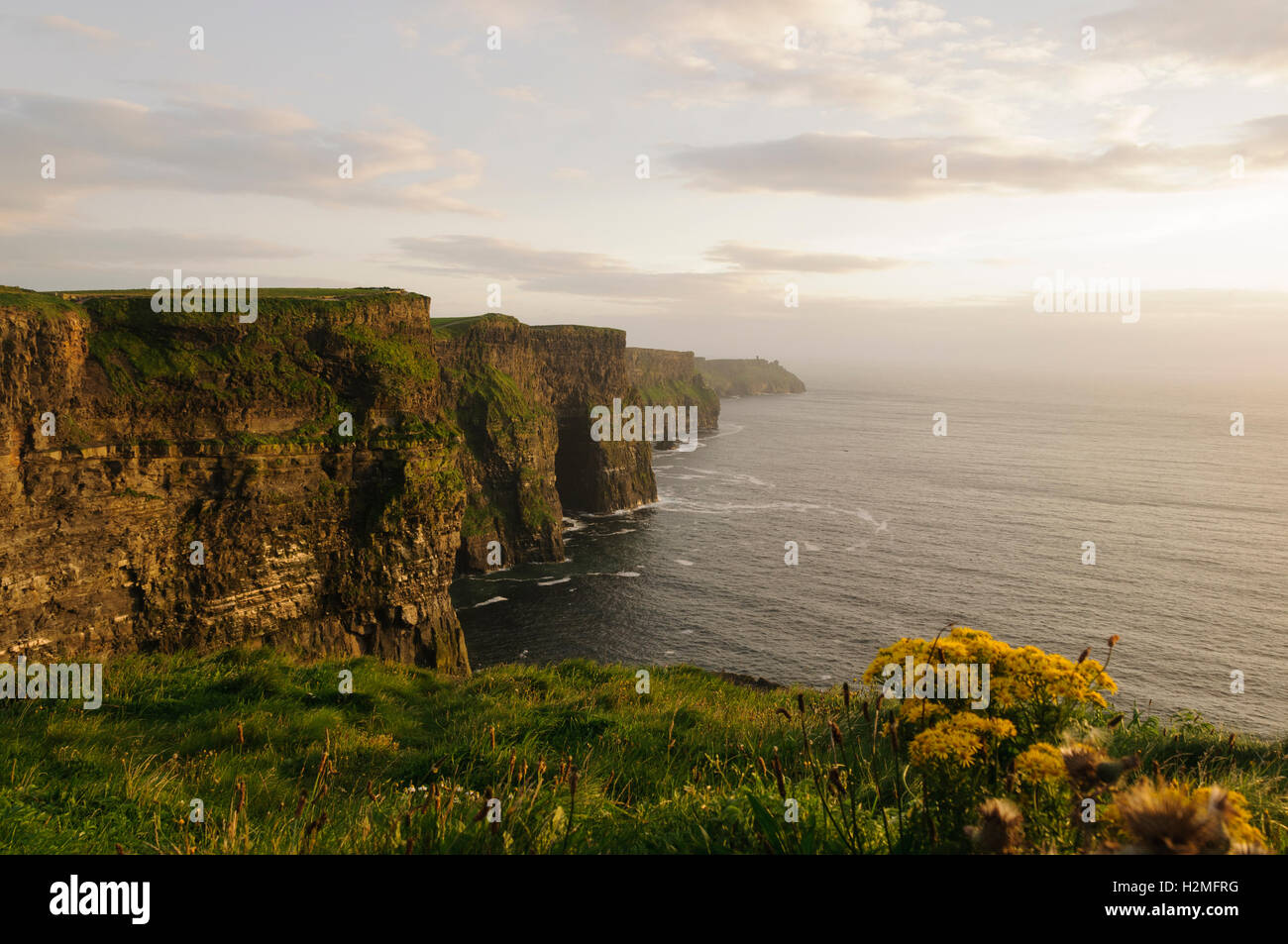 Beautiful scenic coastline steep cliffs hi-res stock photography and ...
