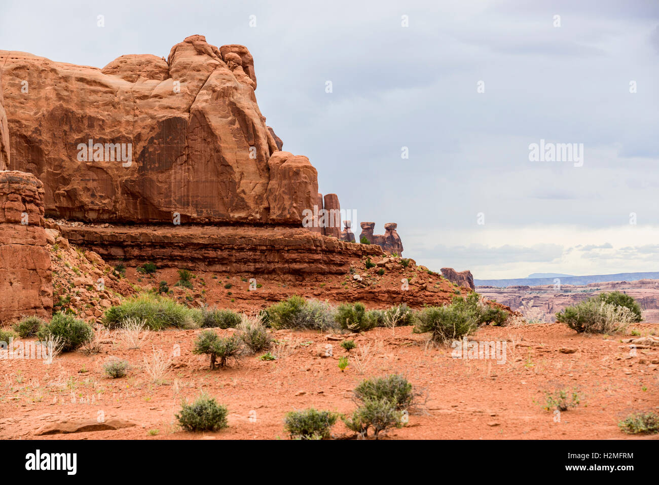 Beautiful panoramic in moab utah hi-res stock photography and images ...