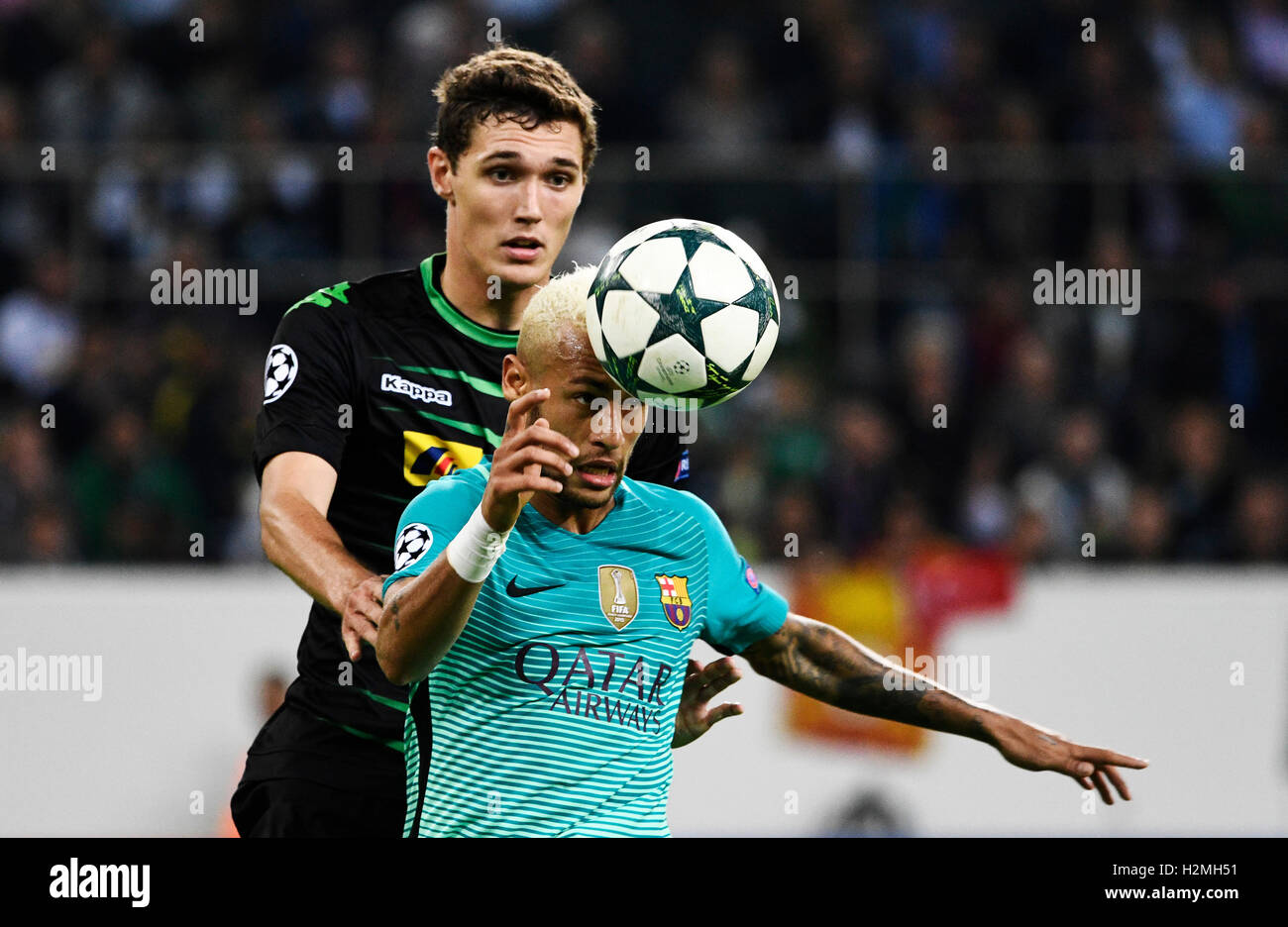 Borussia Park Mšnchengladbach, Germany 28.9.2016, Champions League ...