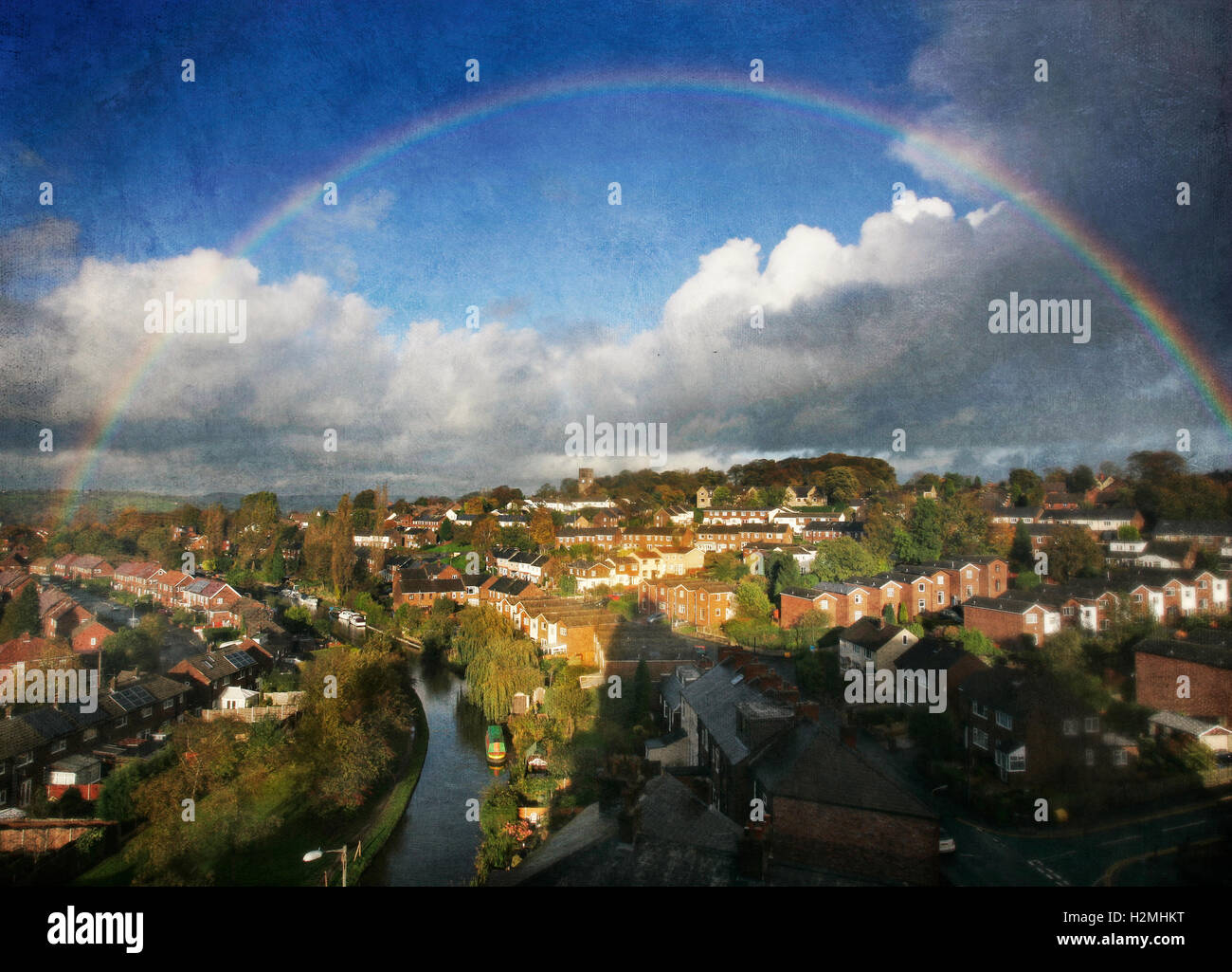 Marple canal hi-res stock photography and images - Alamy
