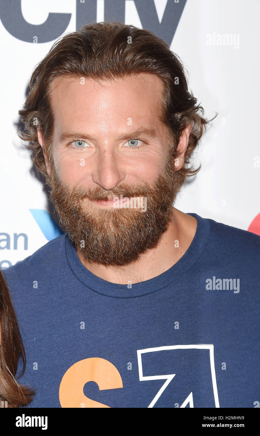 BRADLEY COOPER US film actor in September 2016. Photo Jeffrey Mayer ...