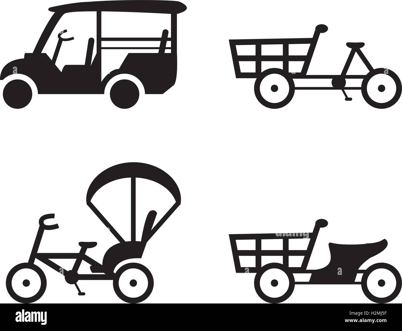 Vintage tourist vehicle illustration vector hi-res stock photography ...