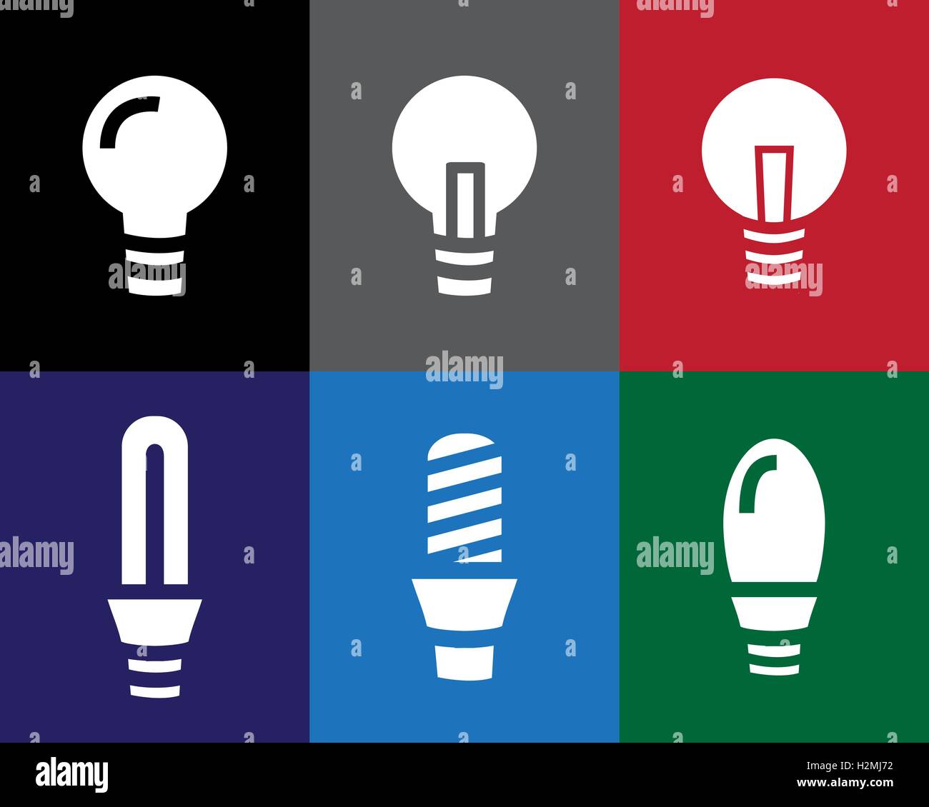 Image of light bulb idea vector vectors hi-res stock photography and ...