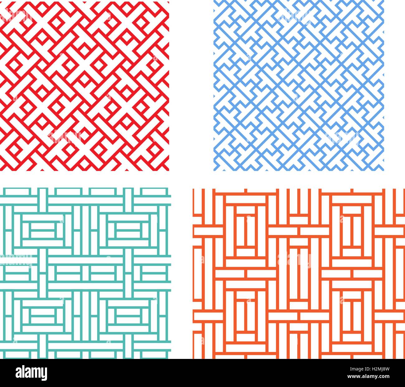 Asia pattern Stock Vector Images - Alamy