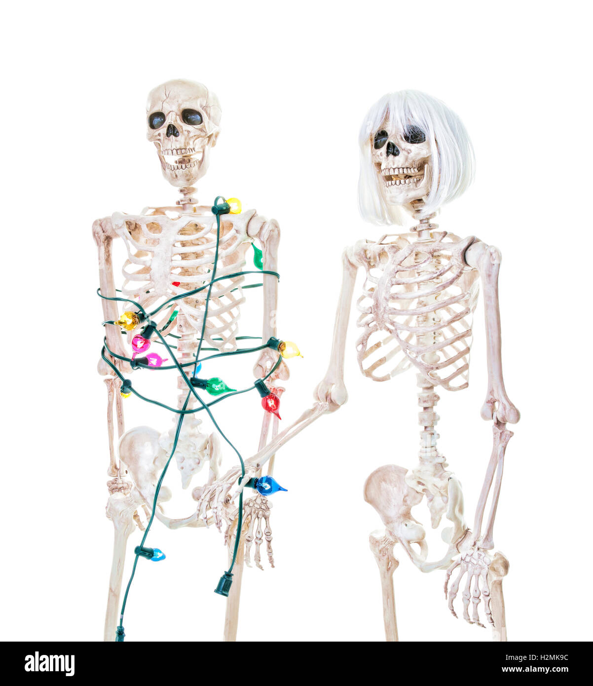 Christmas lights isolated Cut Out Stock Images & Pictures - Alamy