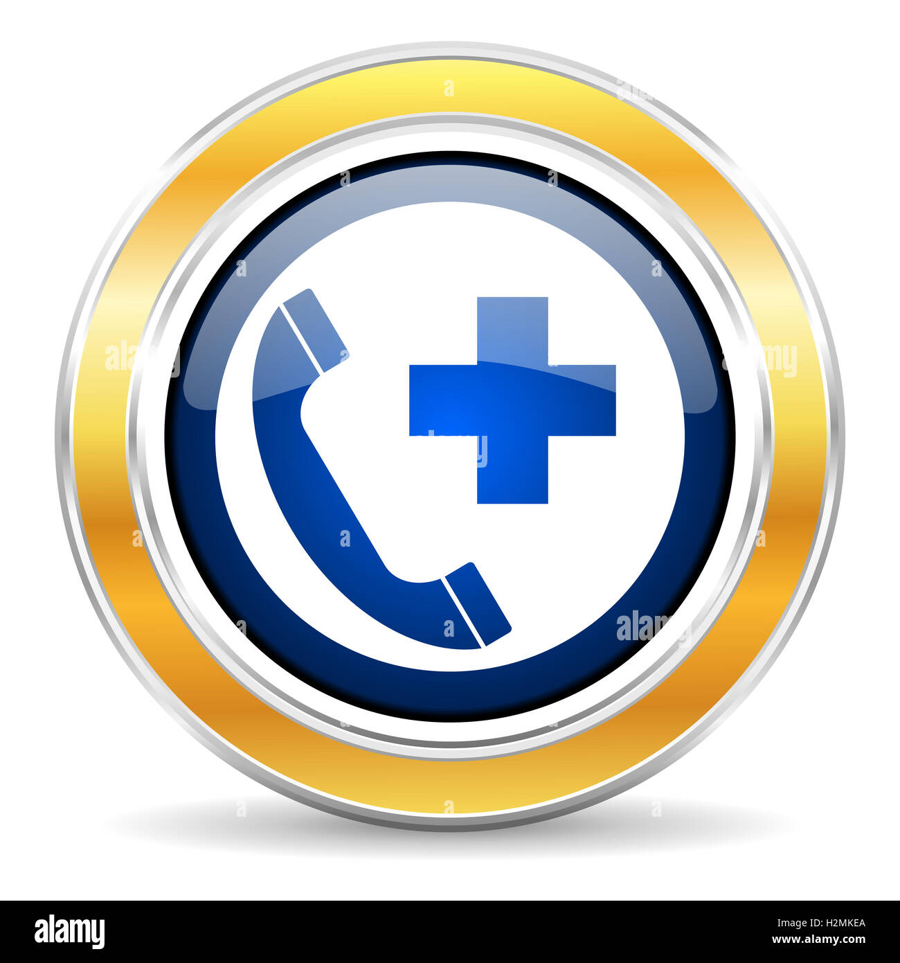 emergency call icon Stock Photo - Alamy