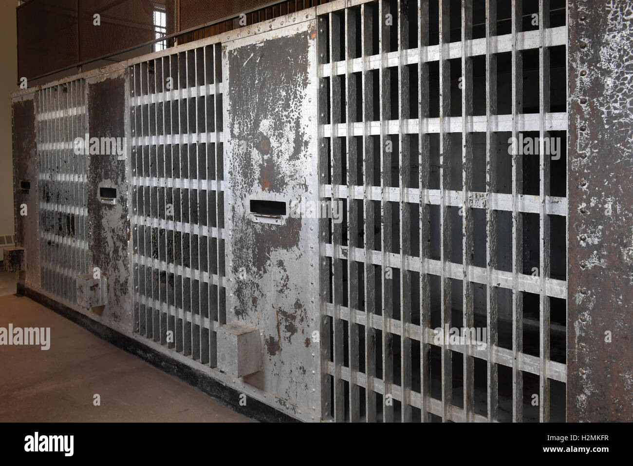 Metal bar prison jail hi-res stock photography and images - Alamy