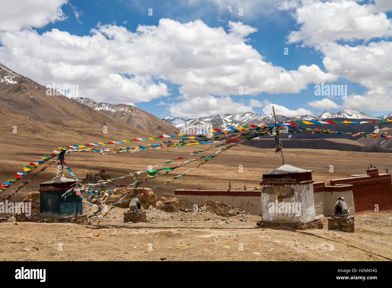 Ralung Monastery, Tibet, China Stock Photo - Alamy