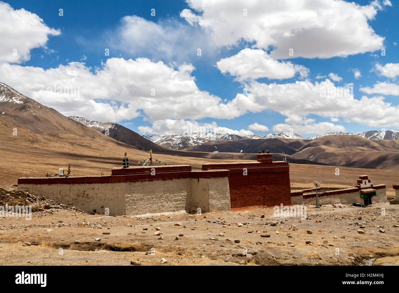 Ralung Monastery, Tibet, China Stock Photo - Alamy