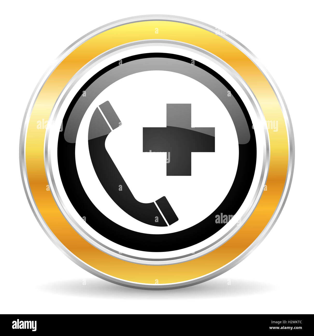 Doctor phone call Cut Out Stock Images & Pictures - Alamy