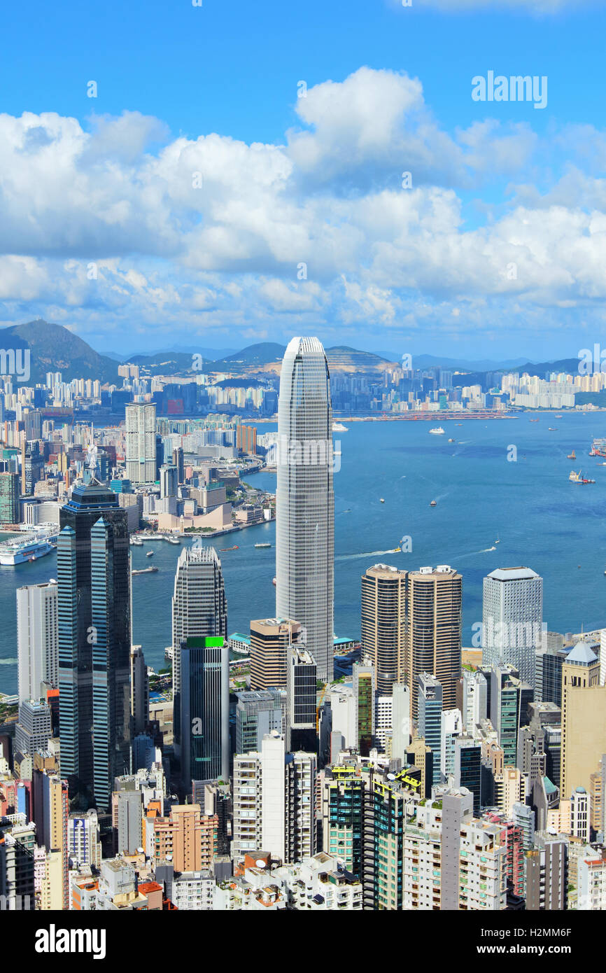 Hong Kong skyline Stock Photo - Alamy