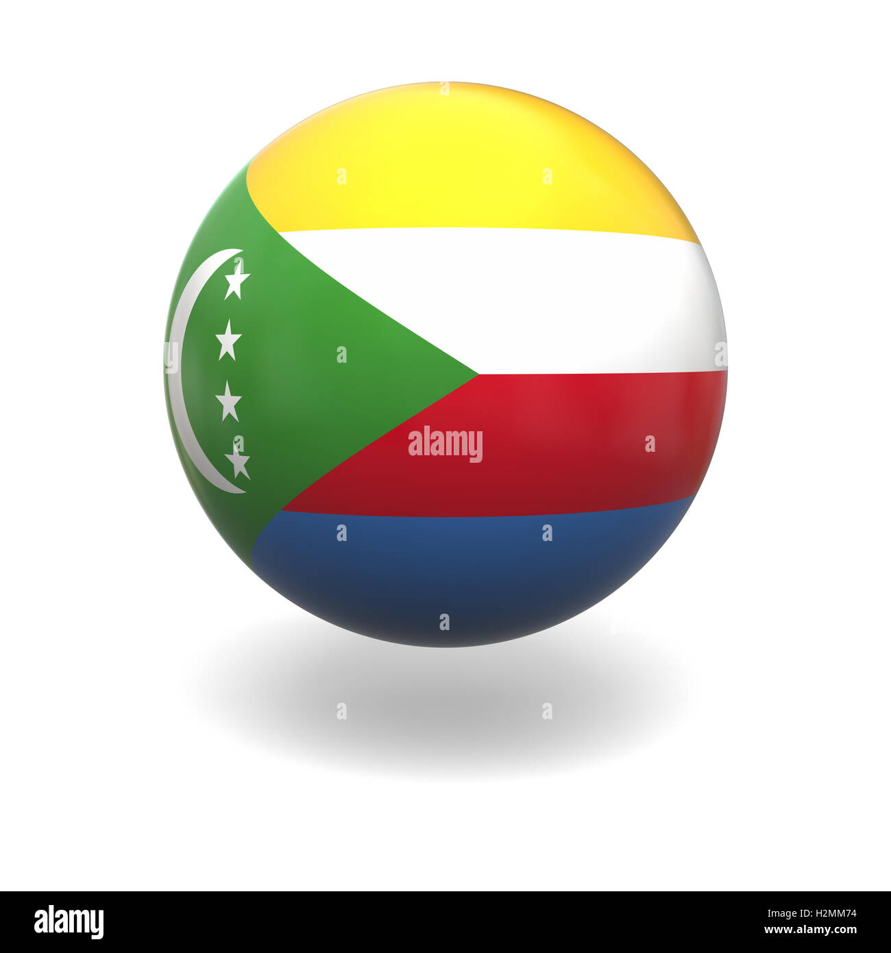 Comoros Flag High Resolution Stock Photography and Images - Alamy
