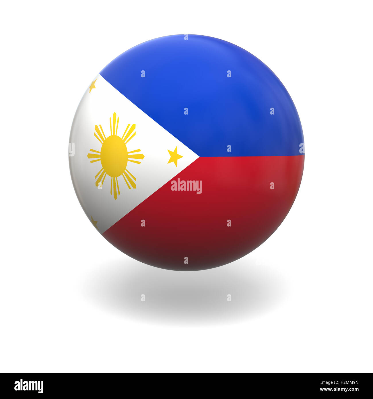 Philippines flag Cut Out Stock Images & Pictures - Alamy
