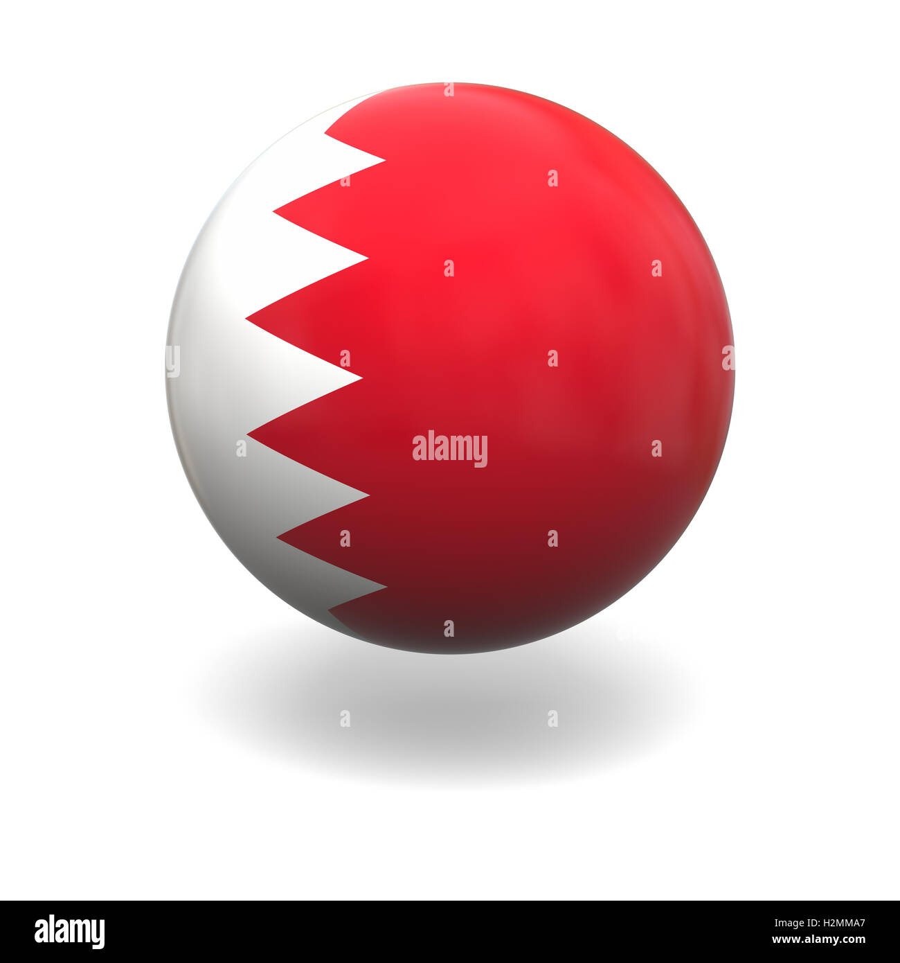 Bahrain flag hi-res stock photography and images - Alamy