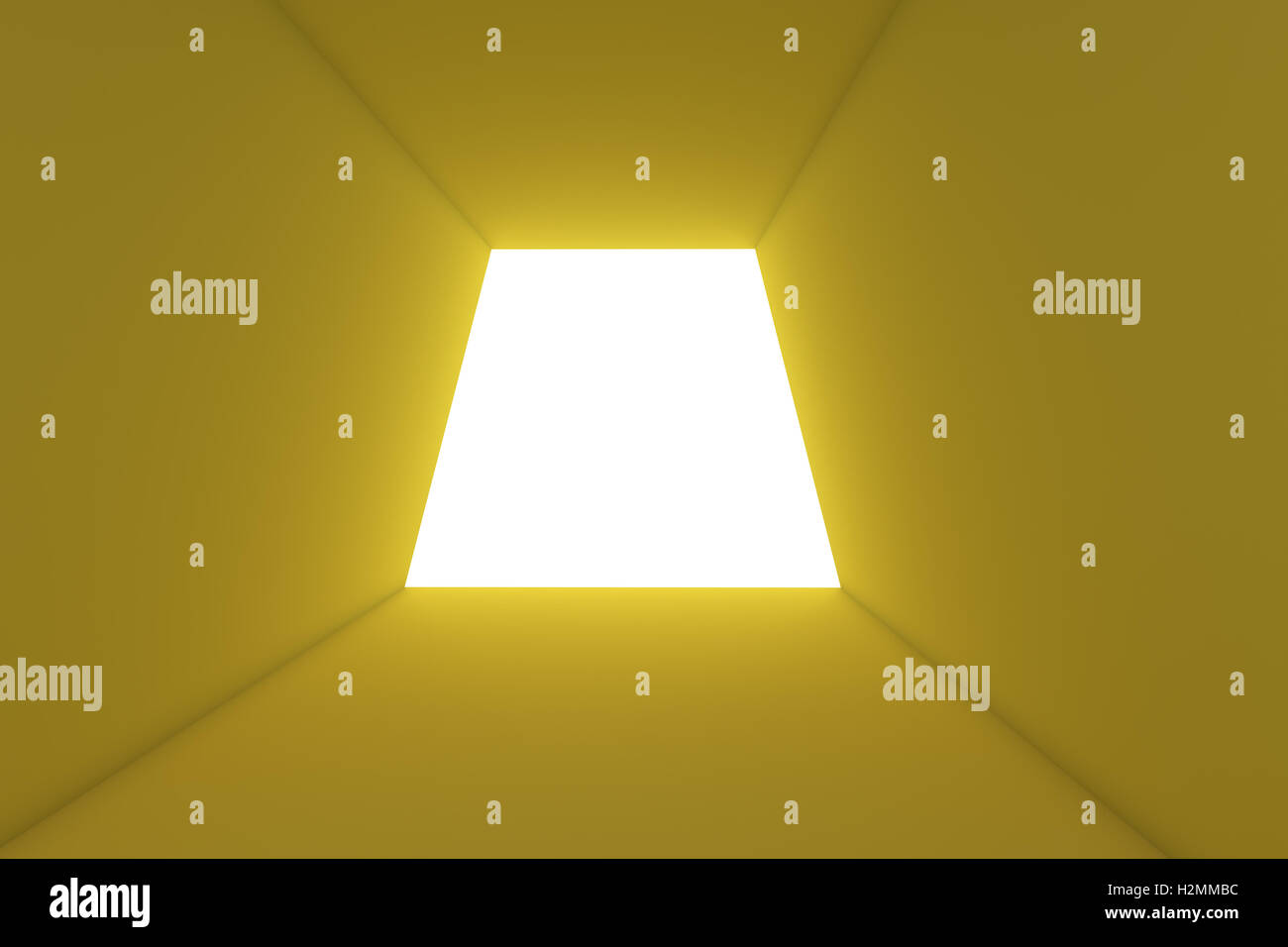 empty room of light Stock Photo - Alamy