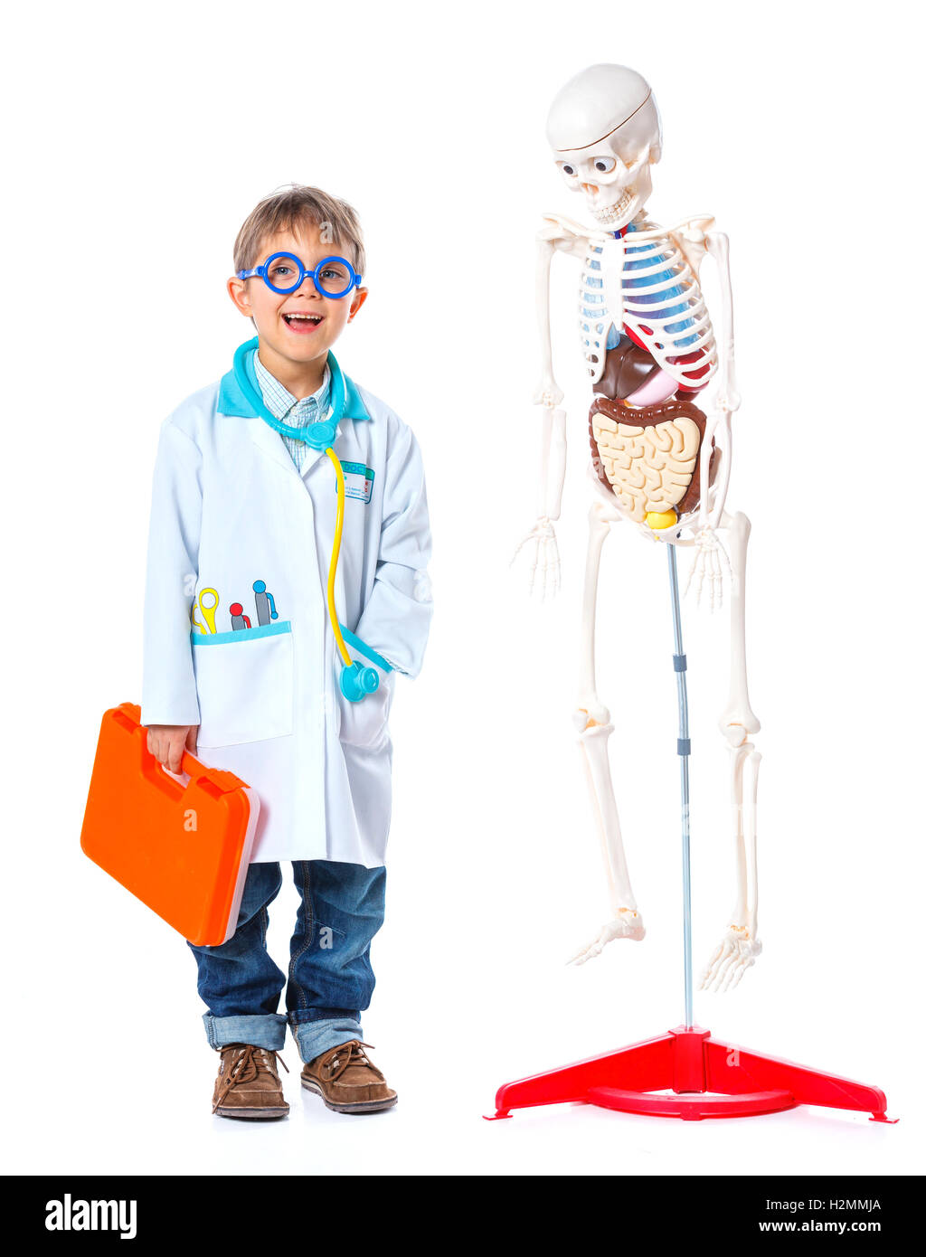 Doctor and patient portrait Cut Out Stock Images & Pictures - Alamy