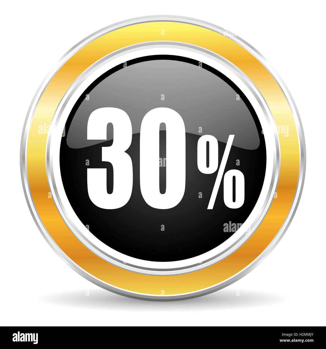Sale tag 30 percent Cut Out Stock Images & Pictures - Alamy