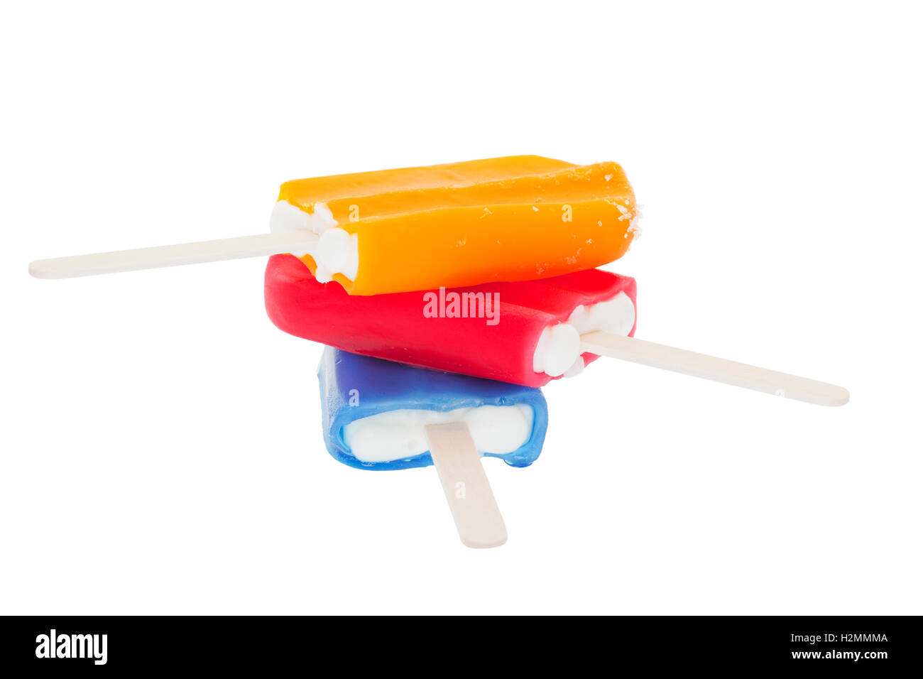 Orange creamsicle popsicle hi-res stock photography and images - Alamy