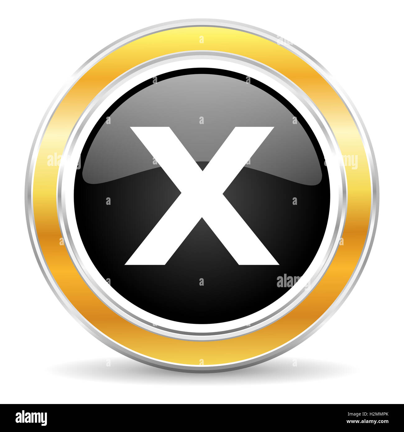 Cancel icon hi-res stock photography and images - Alamy