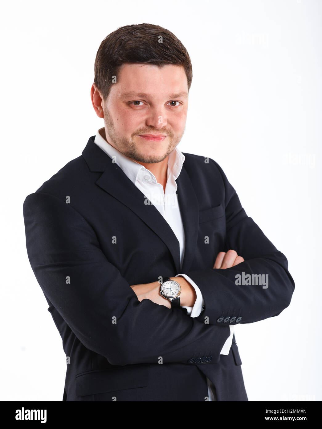 Men in full suit Stock Photo - Alamy