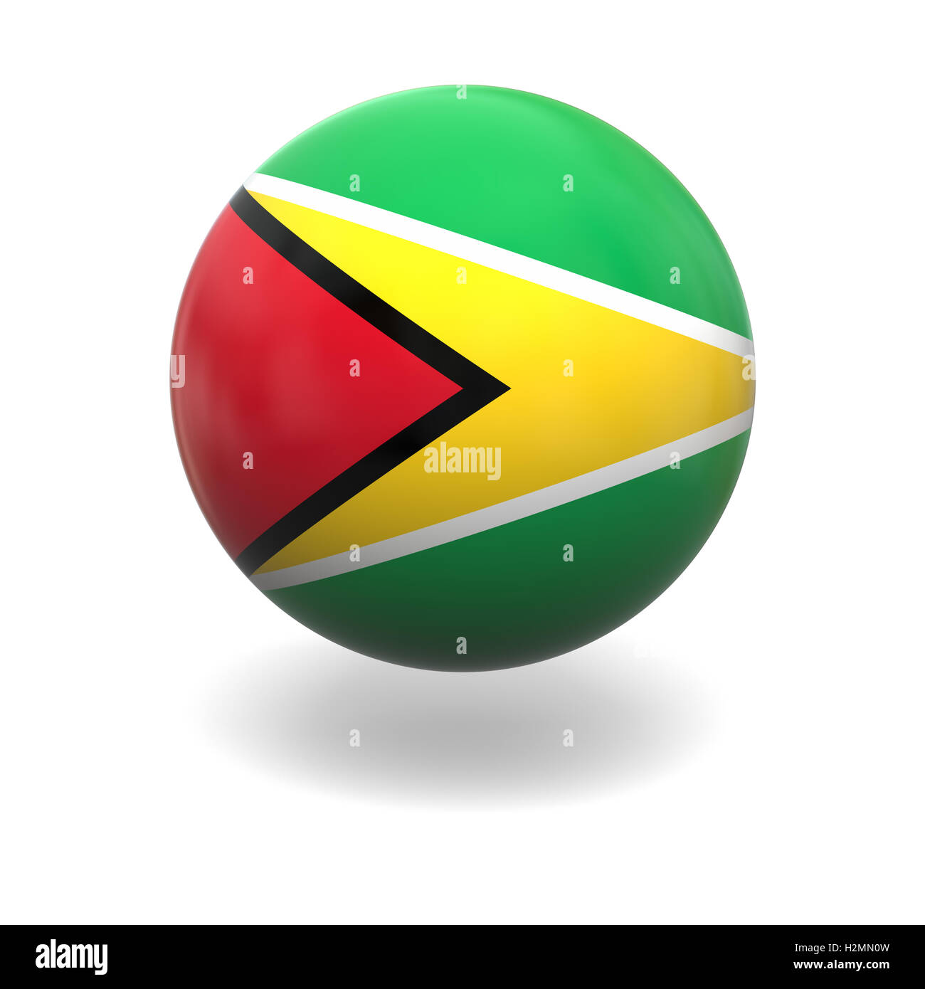 Guyanan flag hi-res stock photography and images - Alamy