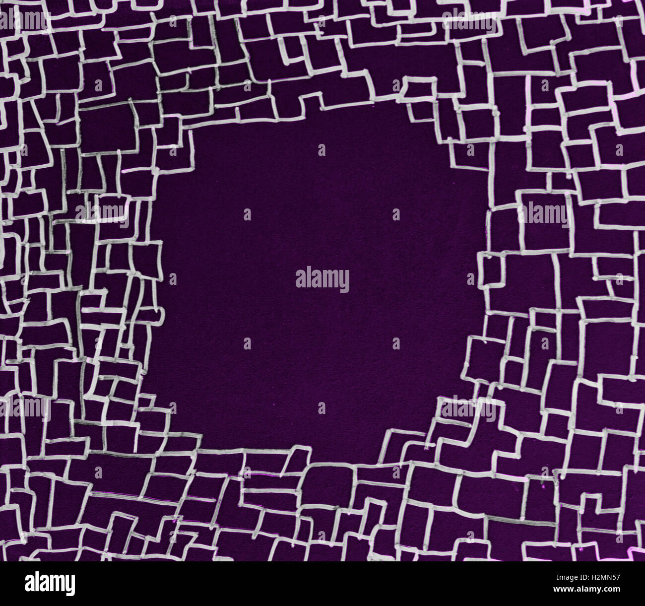 abstrack drawning on purple blackboard, background frame Stock Photo ...