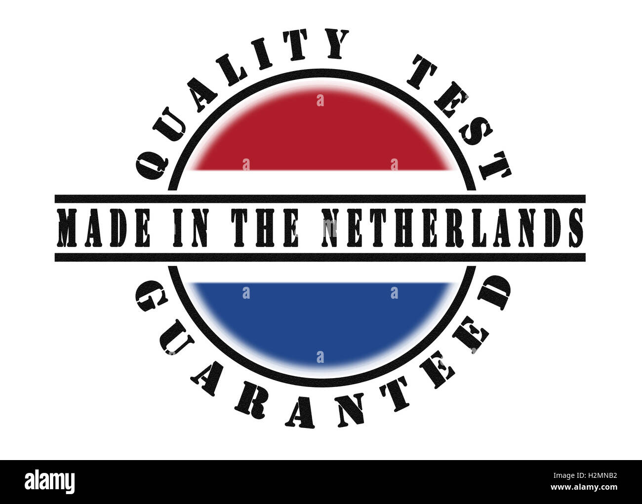 Quality test guaranteed stamp Stock Photo - Alamy