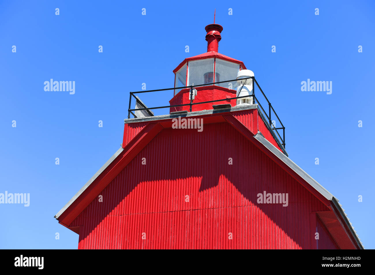 Top of lighthouse during daytime Stock Photo - Alamy