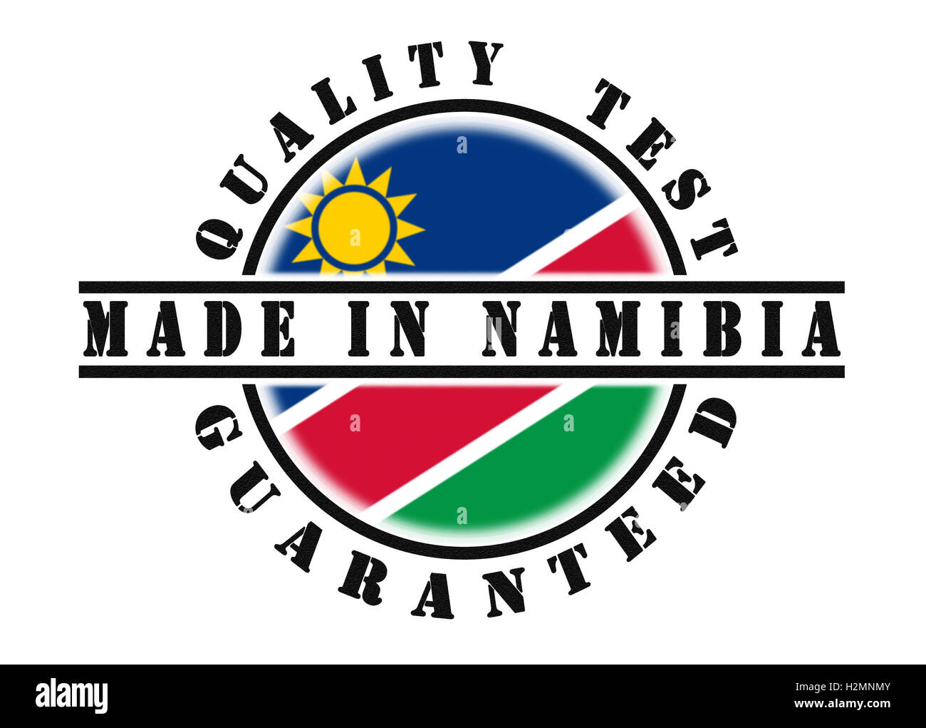 Quality test guaranteed stamp Stock Photo - Alamy