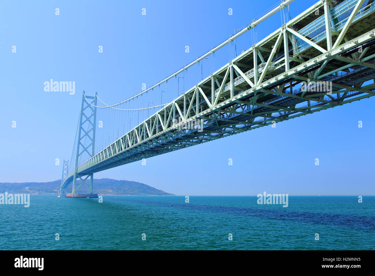 Akashi Kaikyo bridge Stock Photo - Alamy