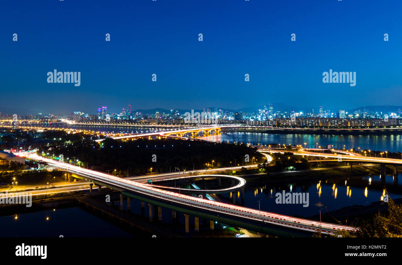 Seoul highway hi-res stock photography and images - Alamy