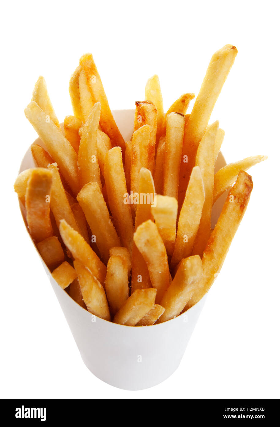 Golden french fries Cut Out Stock Images & Pictures - Alamy