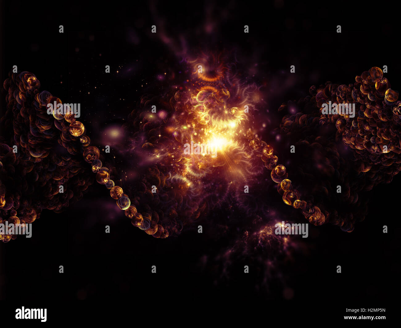Organic Molecules Composition Stock Photo - Alamy