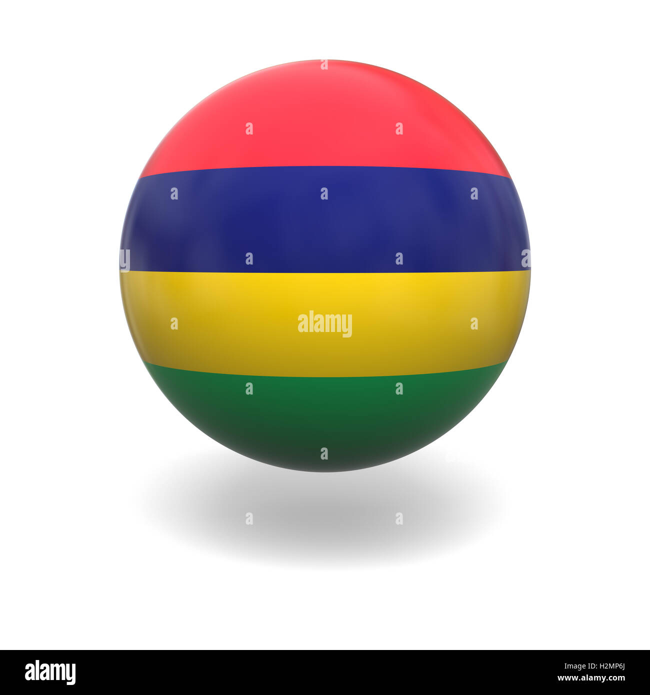 Mauritius flag hi-res stock photography and images - Alamy