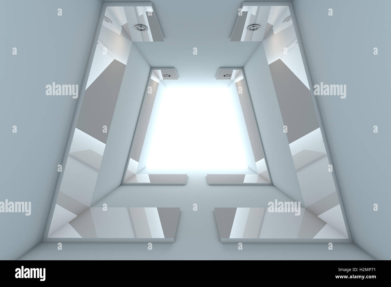 Abstract Empty Room Stock Photo - Alamy