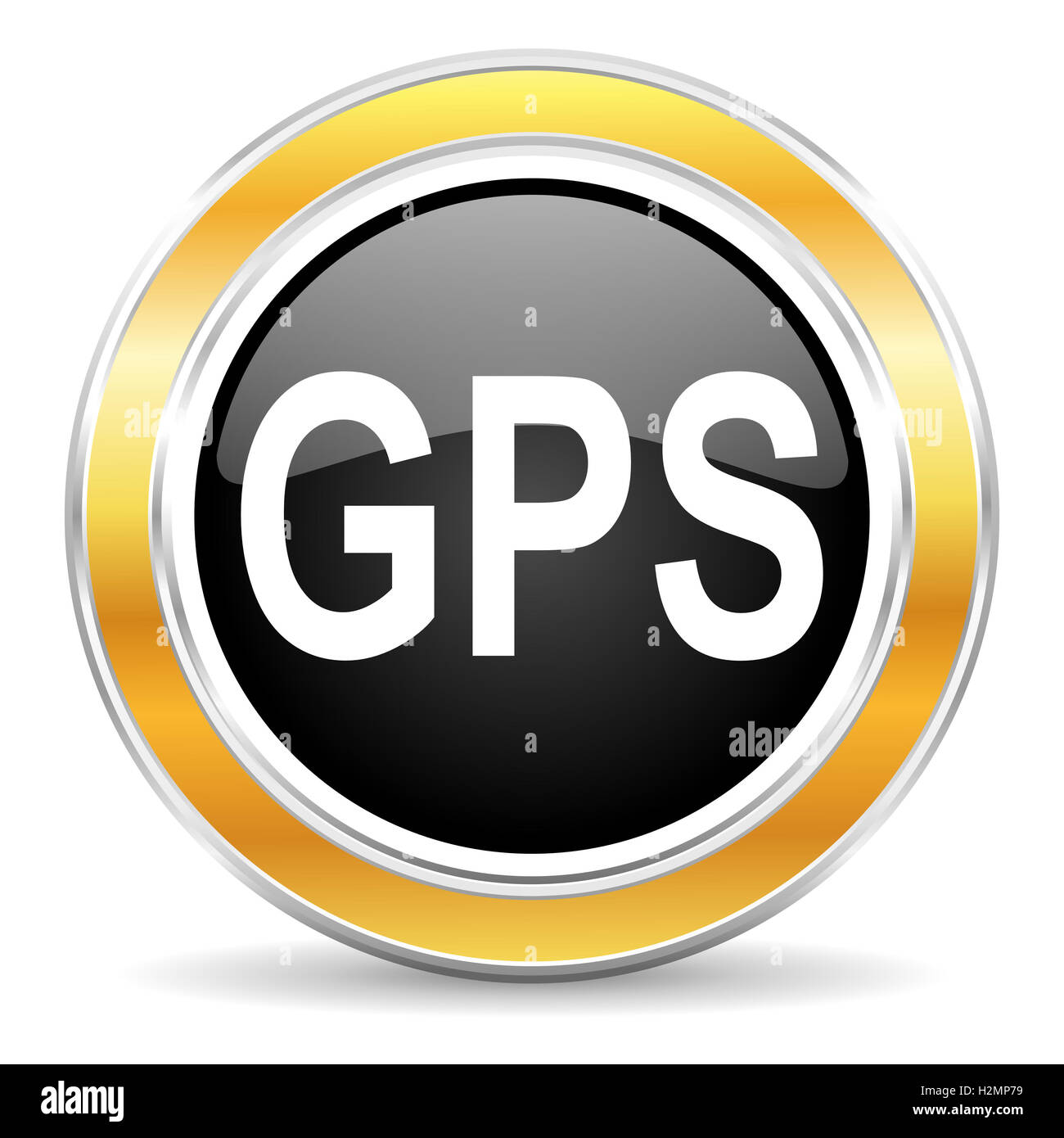 Gps icon hi-res stock photography and images - Alamy