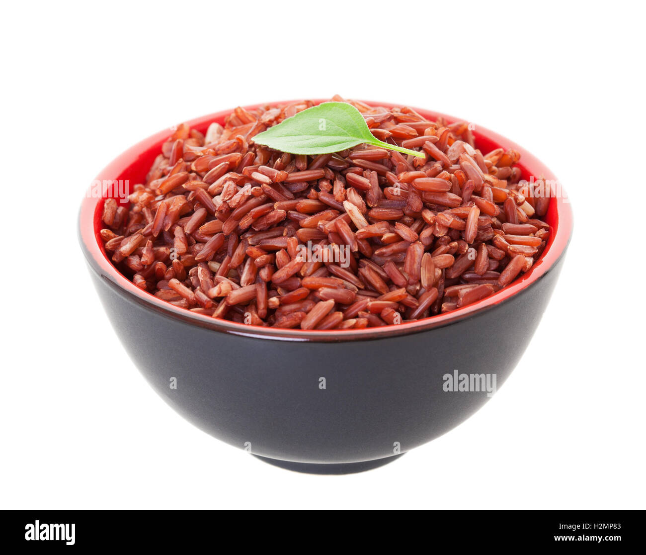 Red Cargo Rice Stock Photo - Alamy