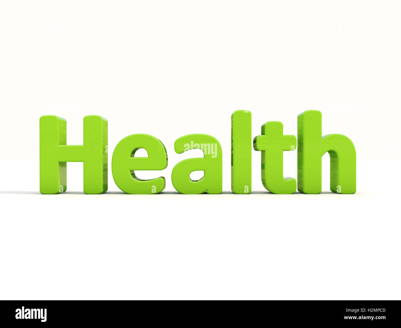 3d word health Stock Photo - Alamy