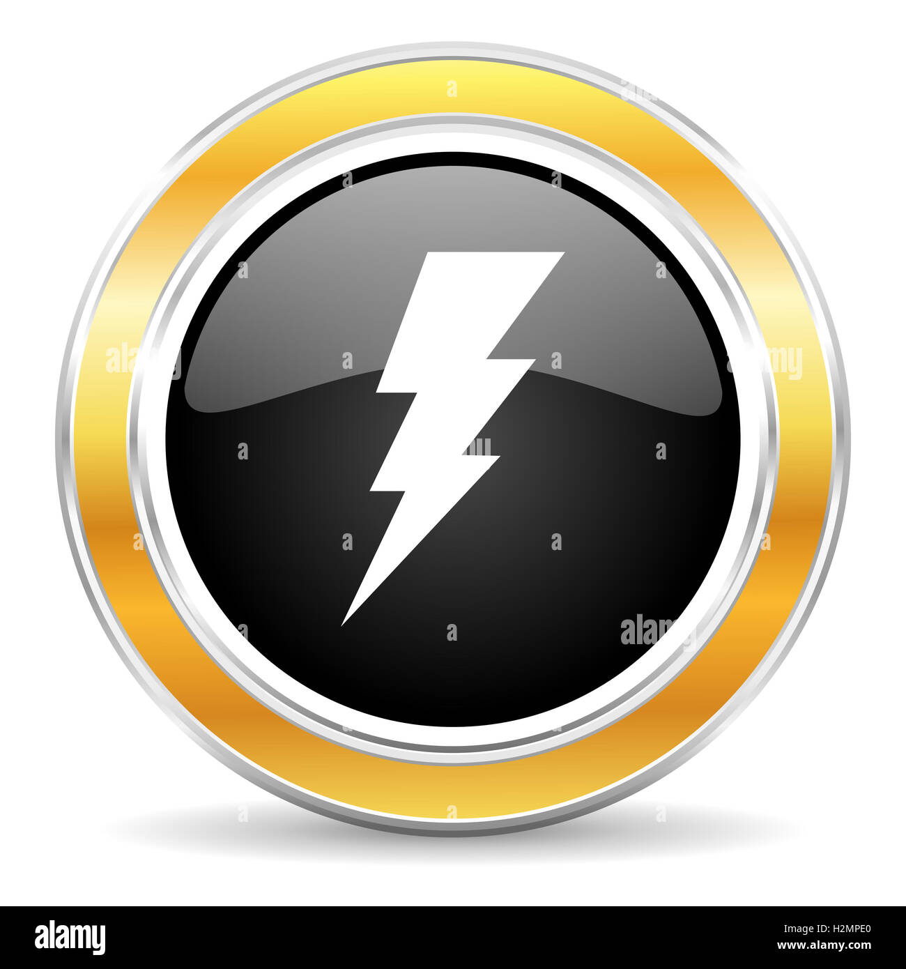 Bolt icon hi-res stock photography and images - Alamy
