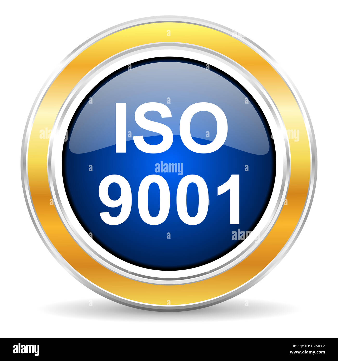 Iso 9001 icon hi-res stock photography and images - Alamy