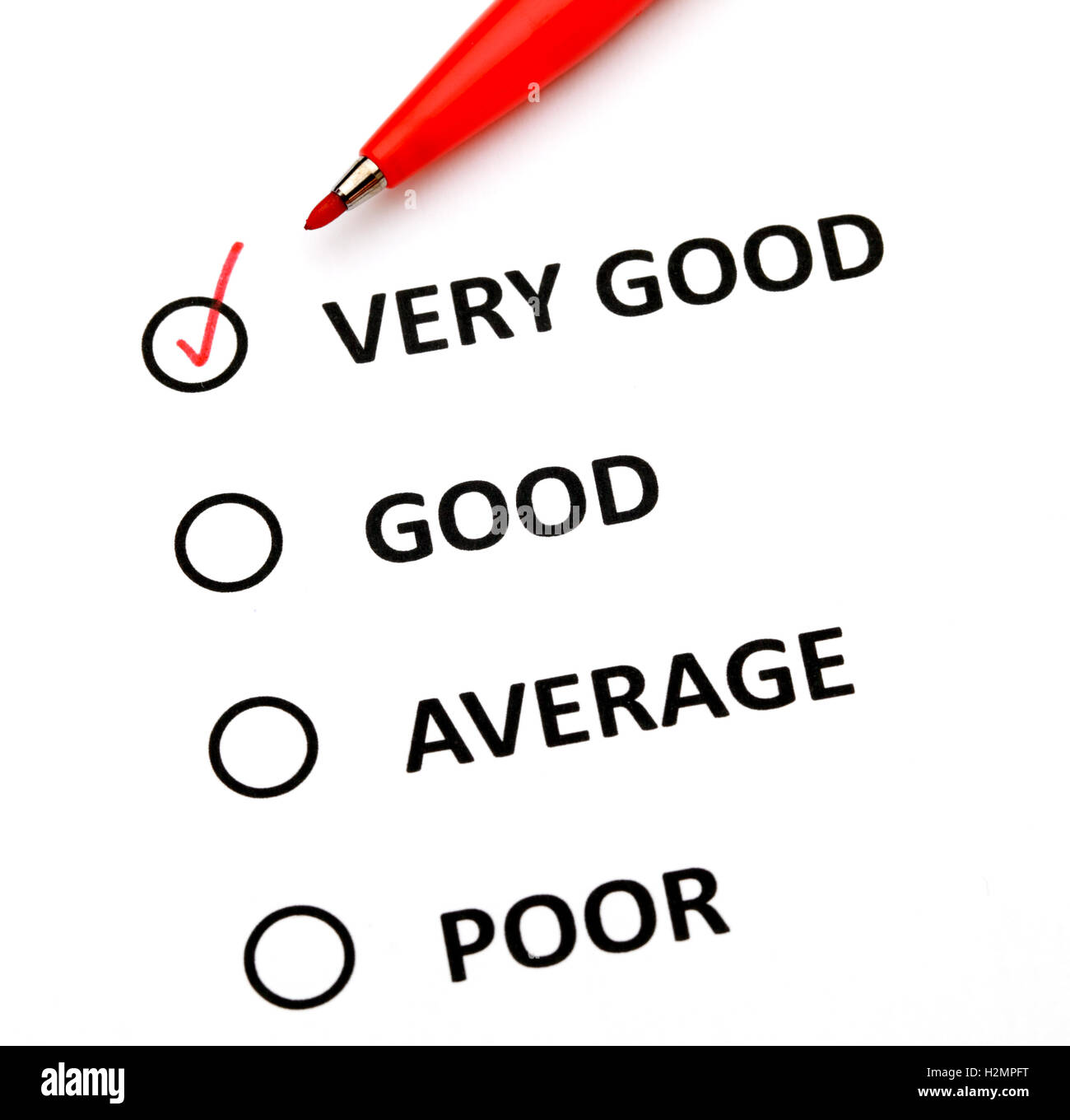 Customer feedback form hi-res stock photography and images - Alamy