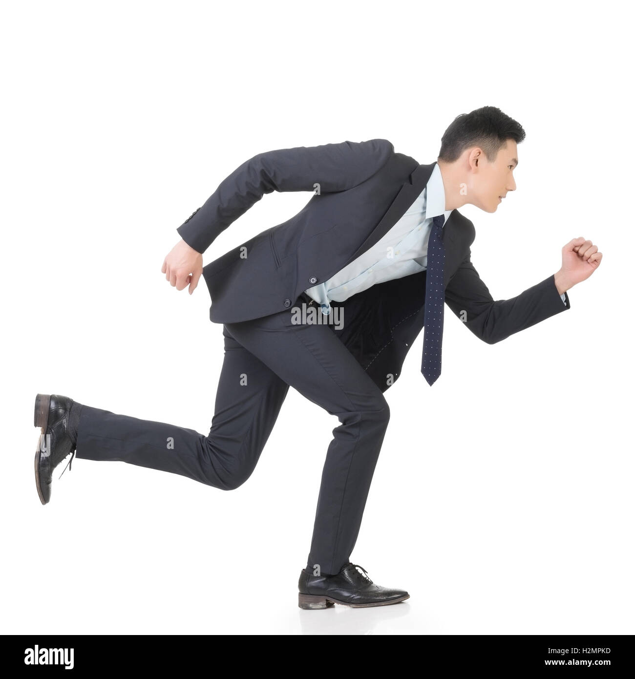 business man running Stock Photo - Alamy