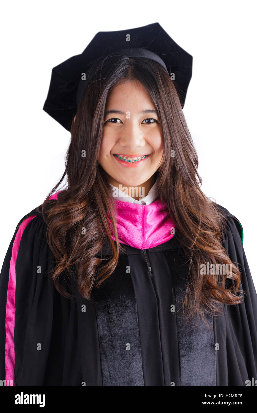 Female college graduate Stock Photo - Alamy