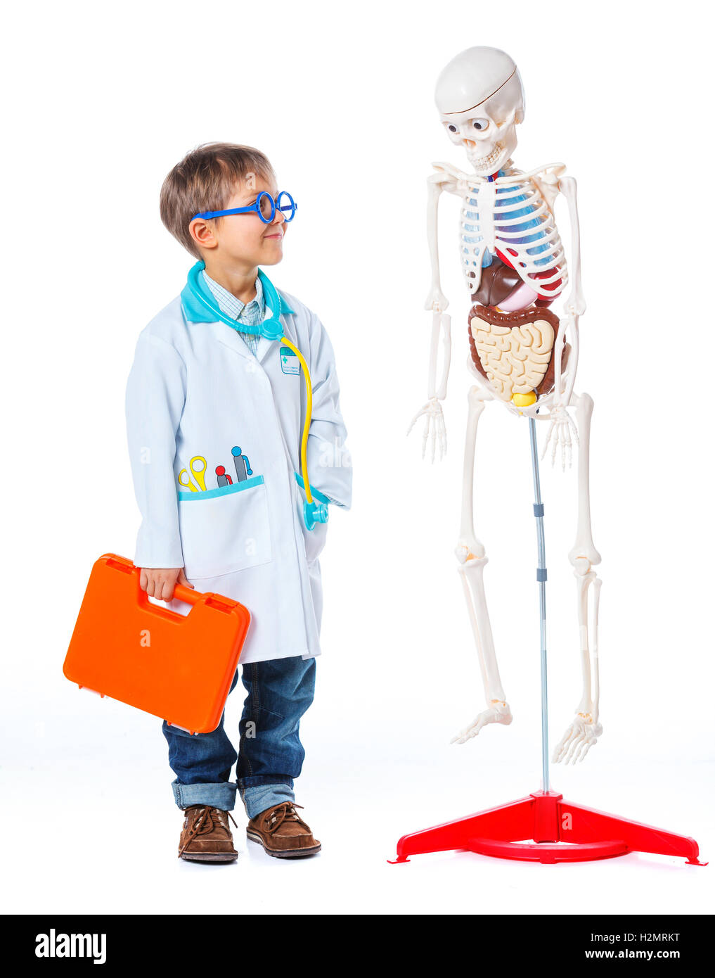 Doctor and patient portrait Cut Out Stock Images & Pictures - Alamy