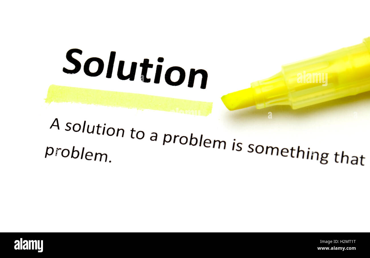 Solution Definition